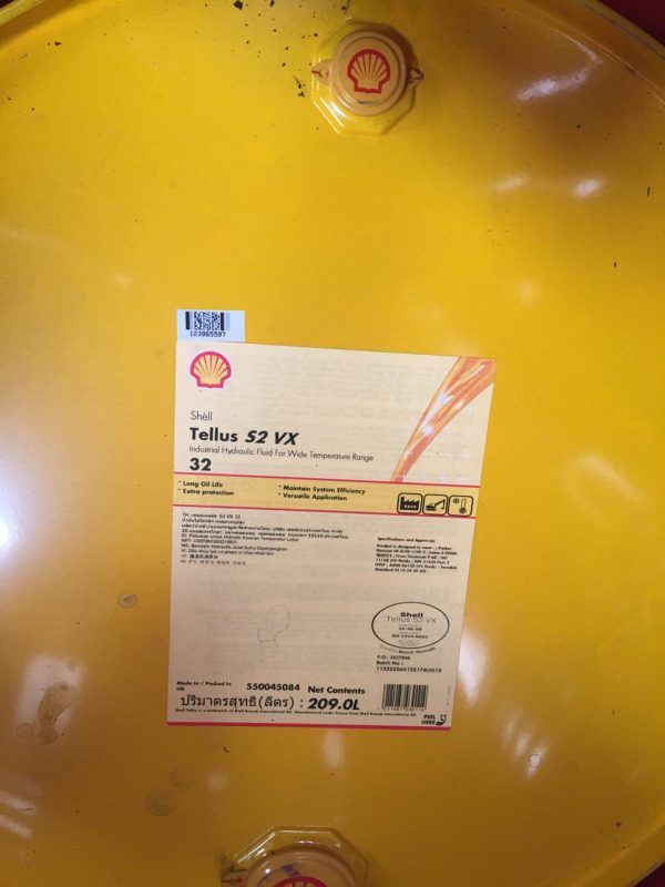 Shell Tellus S2 VX 32 209 L (1 Drum) - Sejahtera Oil, Distributor Oli ...